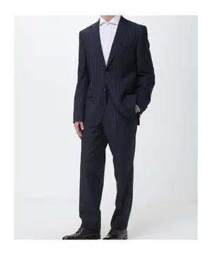 Hugo Boss Two-piece Striped Tailored Suit