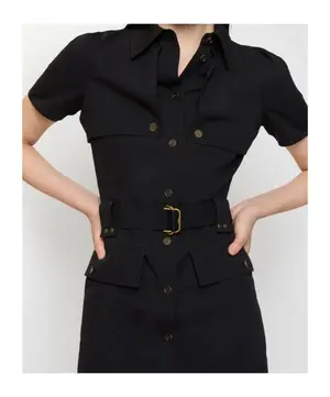 Burberry Belted Trench Dress