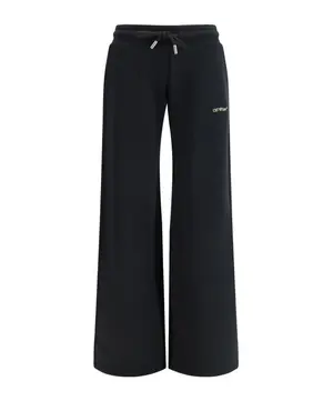 Off-white Drawstring Sweatpants For Women