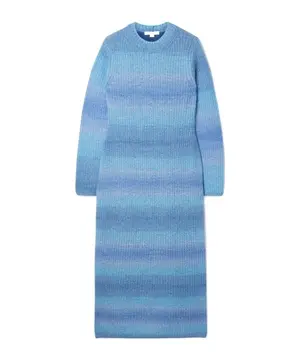 Vince Openwork Knit Maxi Dress