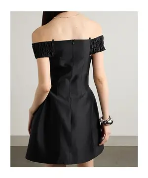 SHUSHU/TONG Bow-embellished Bustier Dress