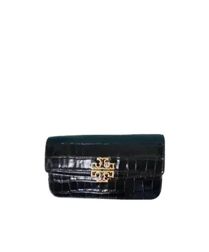 Tory Burch Flip Wallet - Black