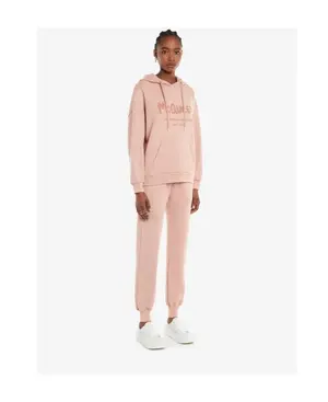 Alexander McQueen Logo Printed Jersey Joggers - Pink