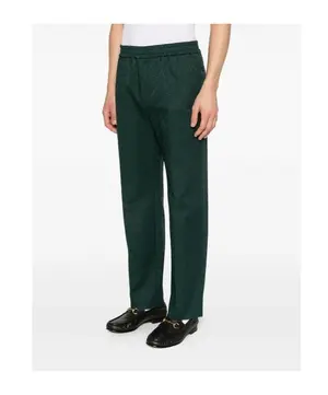 Gucci Monogram Casual Pants
