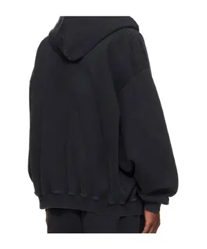 Vetements Logo Embroidered Zip-up Jacket