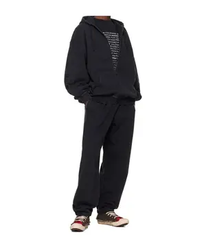 Vetements Logo Embroidered Zip-up Jacket