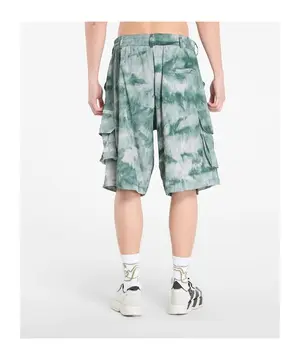 Y3 Tie-dye Cargo Drawstring Shorts - Multicolour