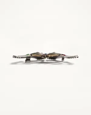 Valentino Garavani Embellished Butterfly Brooch