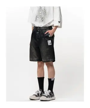 Mihara Yasuhiro Sun Faded Satin Shorts