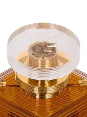 Balmain Resin Perfume Minaudière With Brass Accents