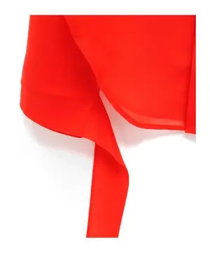 THE FRANKIE SHOP Long Sleeve Blouse With Tie Detail