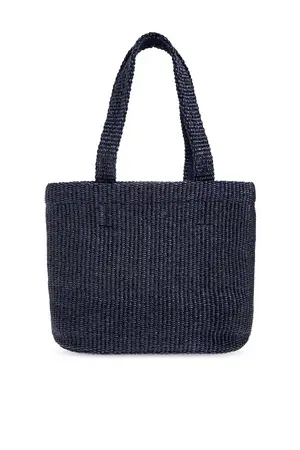 JIMMY CHOO Logo Tote Bag - Navy Blue