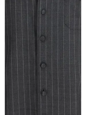 Dolce & Gabbana Dolce Gabbana Striped Long-sleeved Shirt