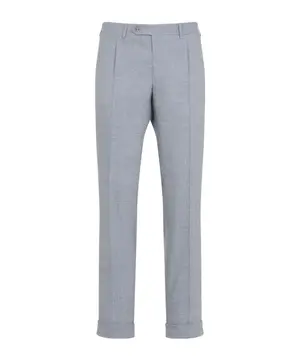 Canali Button-fastening Linen Suit