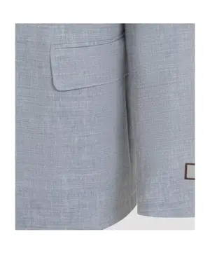 Canali Button-fastening Linen Suit