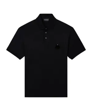 Emporio Armani Logo-patch Polo Shirt