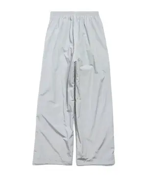 Balenciaga Logo Patch Wide-leg Sweatpants - New Grey
