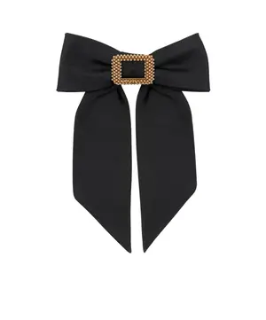Dior Large Twist Bow - Black