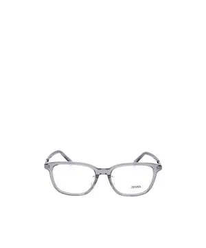 Zegna Rectangle Eyeglasses - White