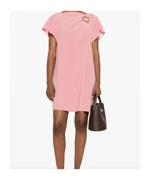 JOSEPH Anika Ring-detail Mini Dress