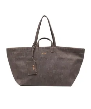 A.p.c. Le Drummer Toile Tote Bag - Black