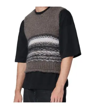 Our Legacy Striped Knit Vest