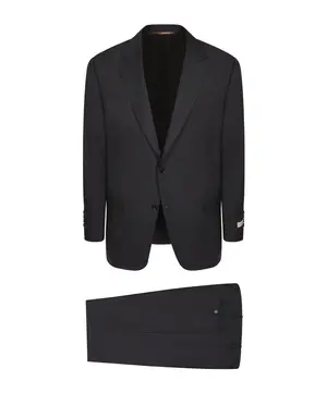 Canali Two-button Tailored Suit - Black