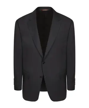 Canali Two-button Tailored Suit - Black