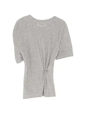 KIMHEKIM Short Sleeve T-shirt With Gathered Detail