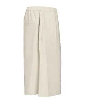 Emporio Armani Peach-finish Bermuda Shorts - Beige