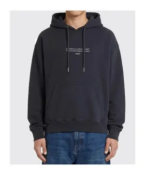 Off-White Drawstring Hooded Sweatshirt