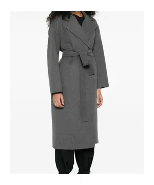 Max Mara Belted Coat - Black