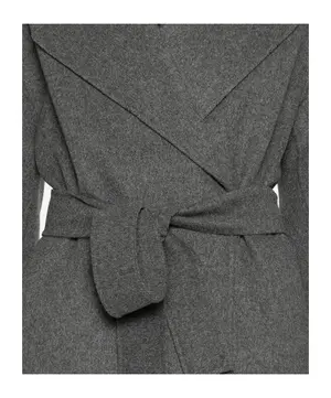 Max Mara Belted Coat - Black