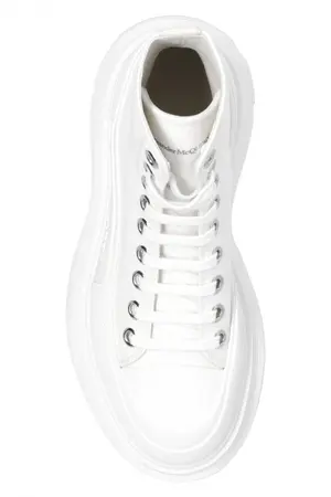 Alexander McQueen Tread Slick Boots - White