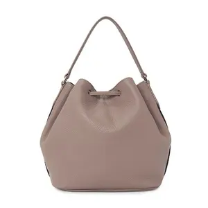 Bally Drawstring Bucket Bag - Brown