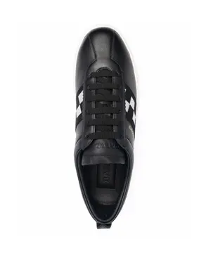 Bally Check-print Low-top Sneakers