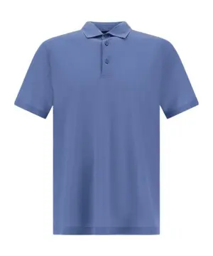 Herno Cotton Polo Shirt - Blue