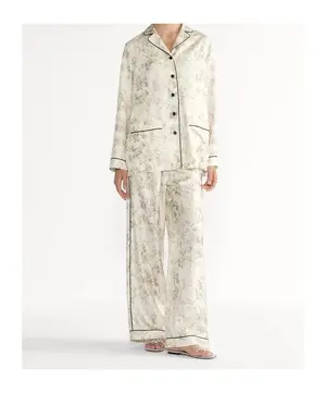 Dior Floral Print Pyjama Pants