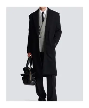 Balmain Oversized Wool And Cashmere Coat