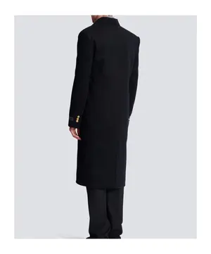 Balmain Oversized Wool And Cashmere Coat