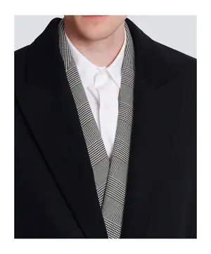 Balmain Oversized Wool And Cashmere Coat