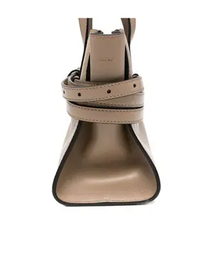 Moschino Buckled Shoulder Strap Handbag - Brown