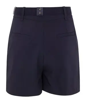 Elisabetta Franchi Belted Technical Shorts