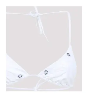 Ermanno Scervino Lace-up Bikini Set
