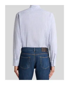 Etro Striped Long Sleeved Shirt