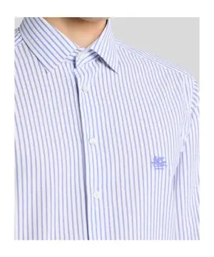 Etro Striped Long Sleeved Shirt