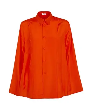 Women's Orange Long Sleeve Shirts