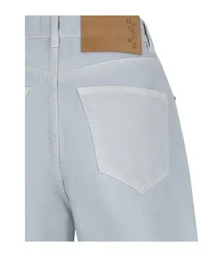 HAIKURE Pressed Crease Wide Leg Shorts - Gray