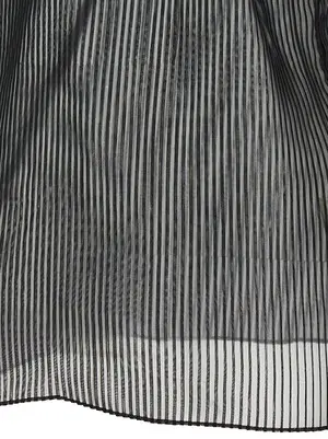 Sacai Crewneck Sleeveless Tank Top With Satin Details