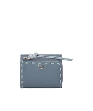 Fendi Peekaboo Micro Trifold - Light Blue